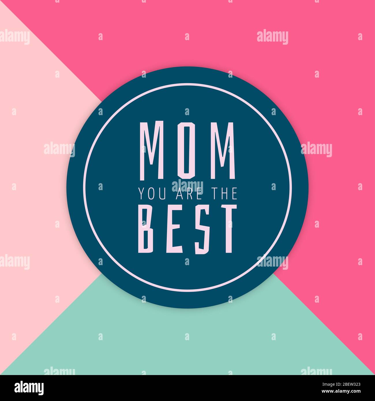 Poster for mom with text Stock Vector Image & Art - Alamy