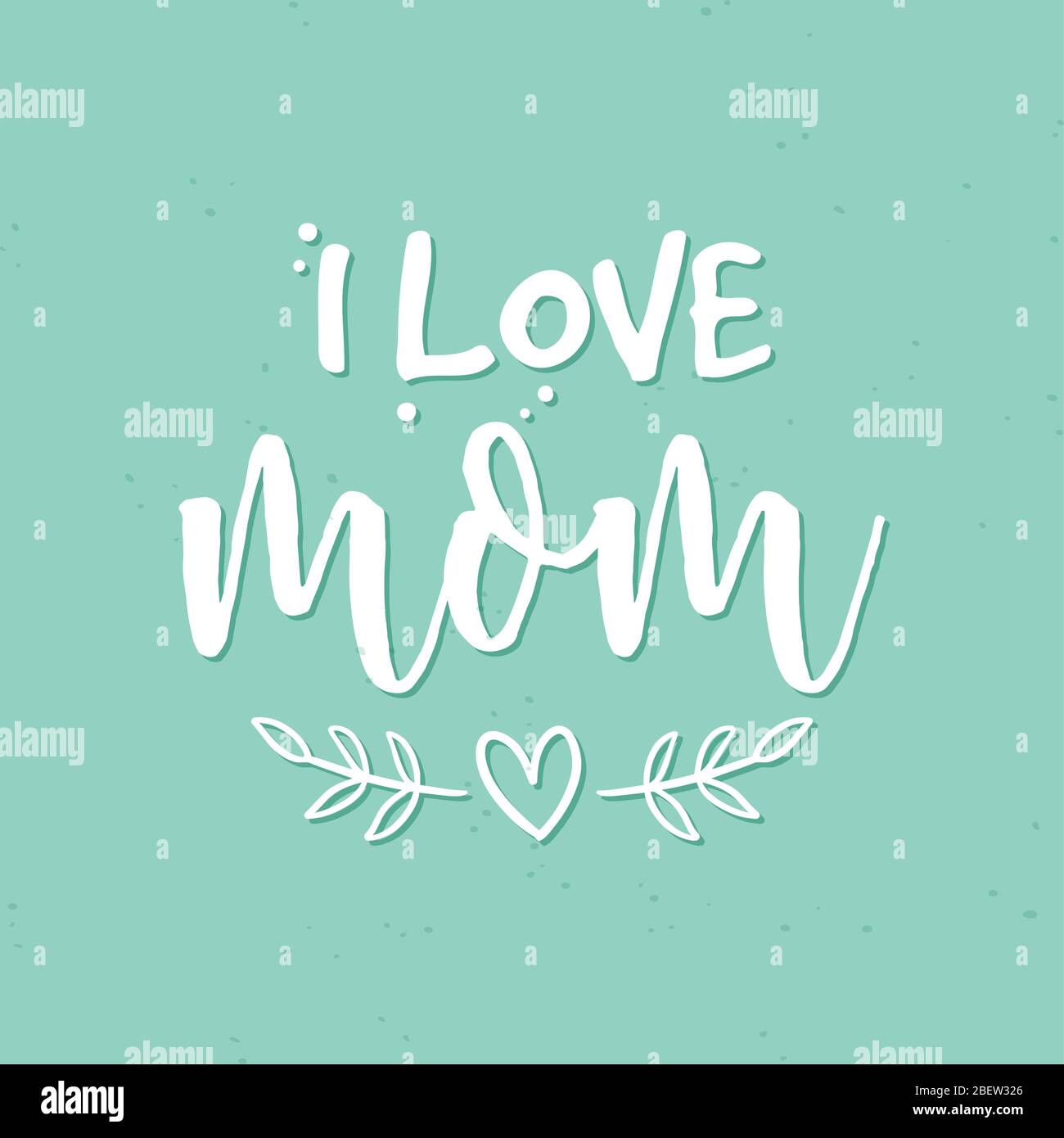 Poster for mom with text Stock Vector Image & Art - Alamy