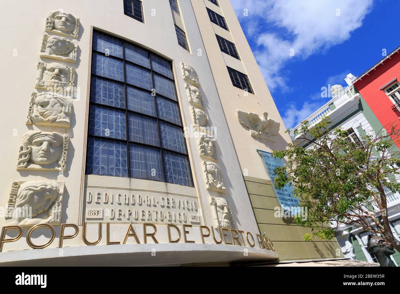 Banco Popular on Plaza Rafael Carrion Paceco,Old San Juan,Puerto Rico ...