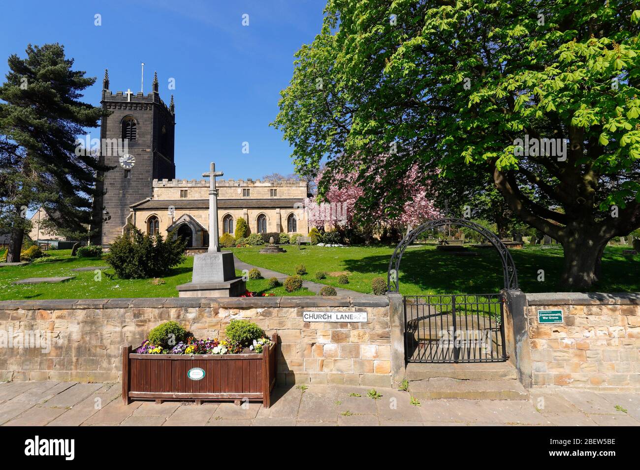 St Marys Church in Swillington,Leeds Stock Photo - Alamy