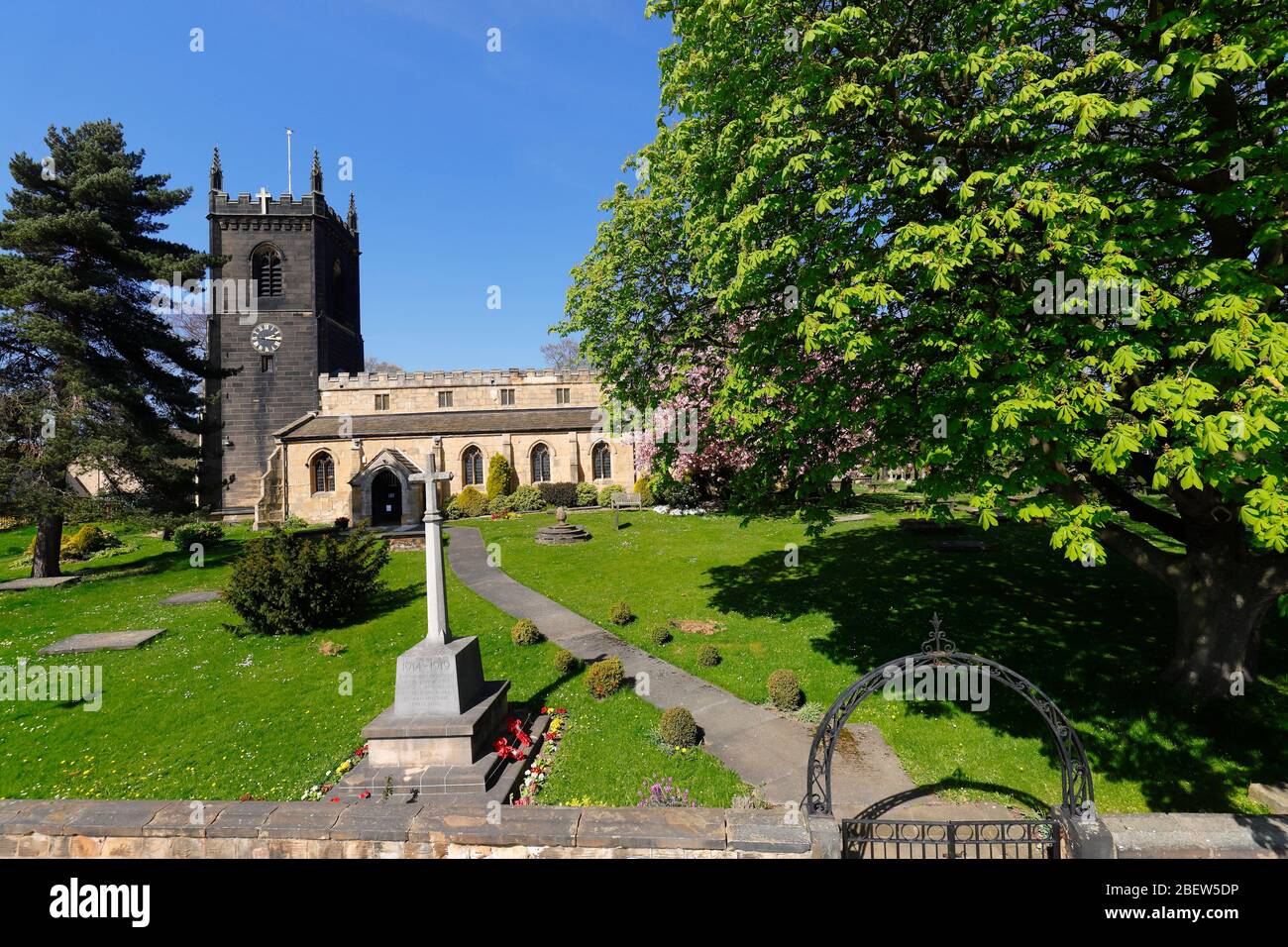 St Marys Church in Swillington,Leeds Stock Photo - Alamy