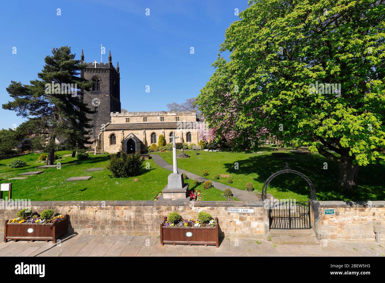 St Marys Church in Swillington,Leeds Stock Photo - Alamy
