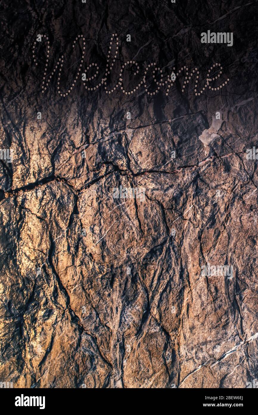 Welcome text wording on a background for business concept Stock Photo ...