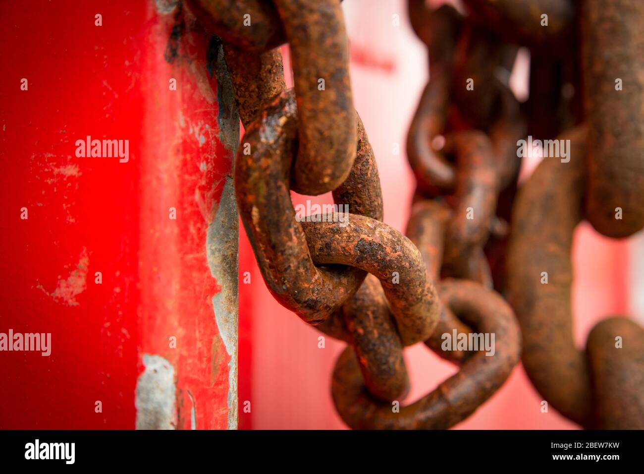 STAVANGER NORWAY OIL RIG CHAINS Stock Photo - Alamy