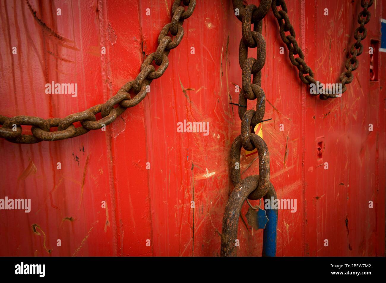 STAVANGER NORWAY OIL RIG CHAINS Stock Photo - Alamy