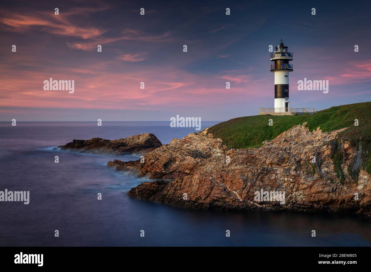 Illa pancha lighthouse hi-res stock photography and images - Alamy