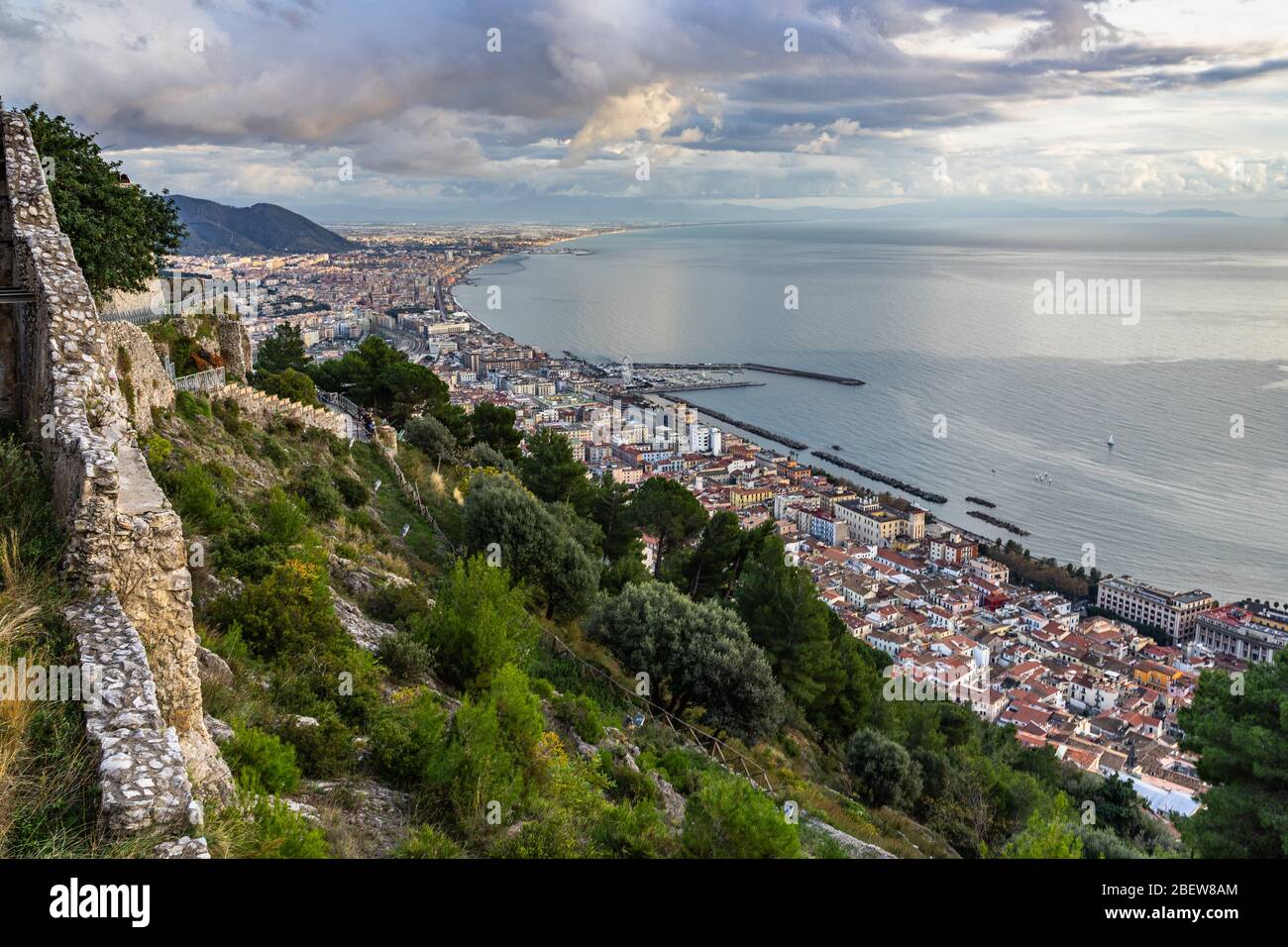 Castello arechi salerno hi-res stock photography and images - Alamy