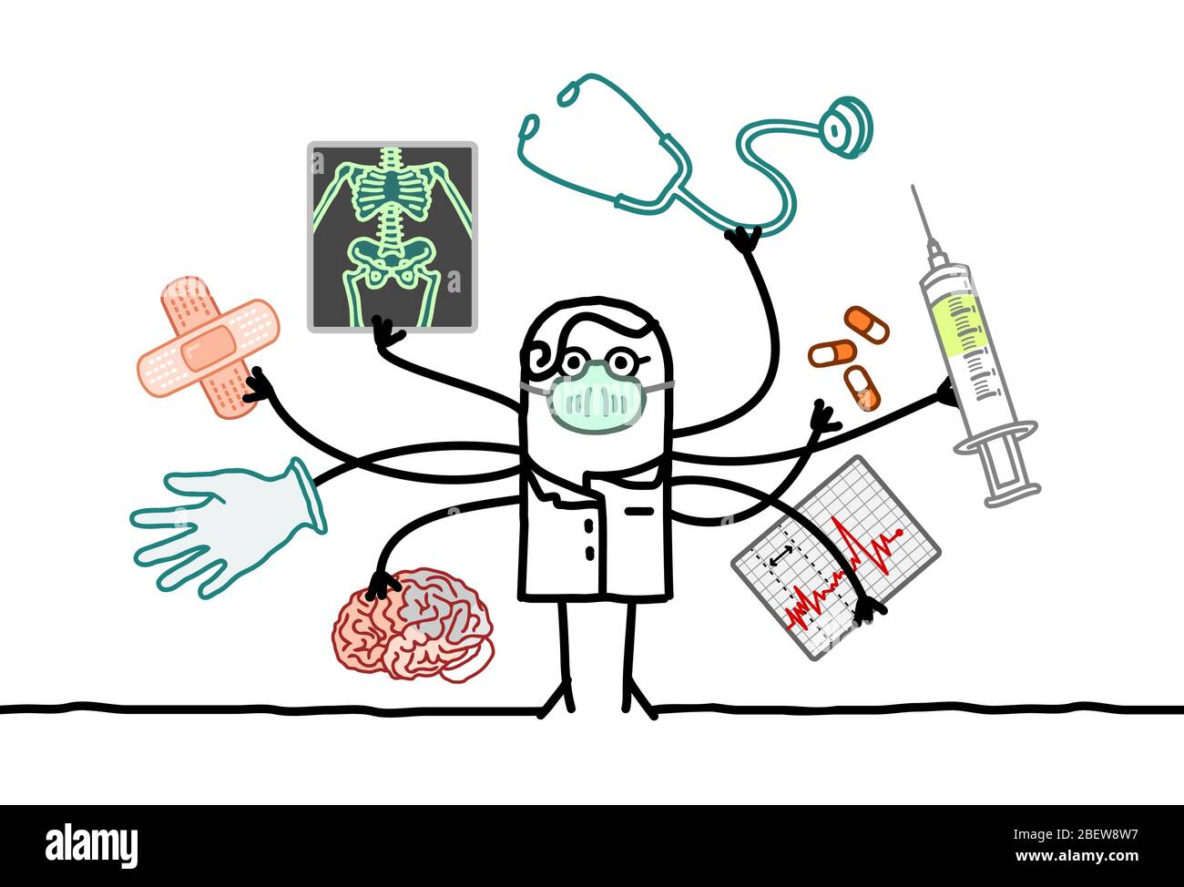 Overwhelmed many tasks hi-res stock photography and images - Alamy