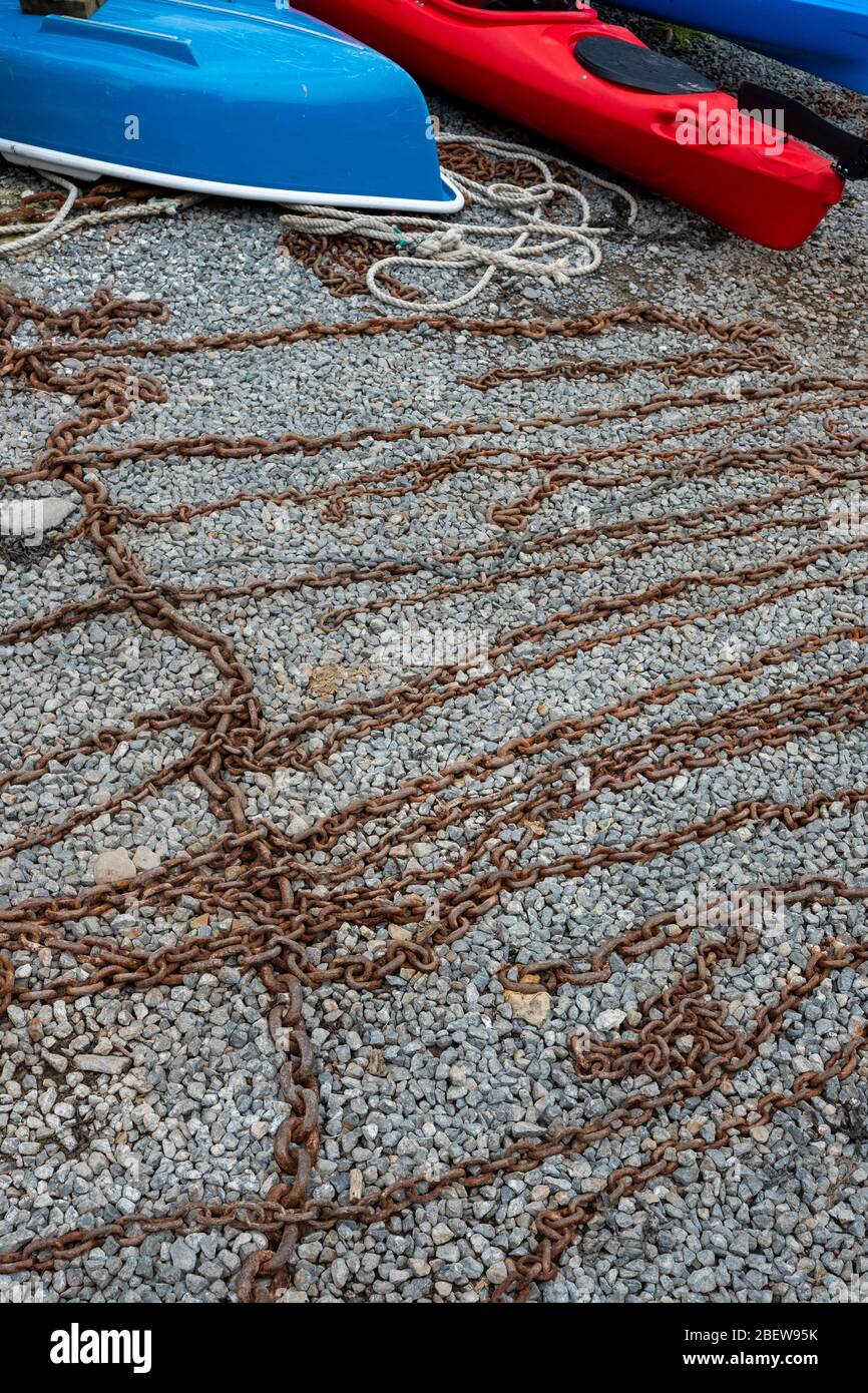 Boat Chains High Resolution Stock Photography and Images - Alamy