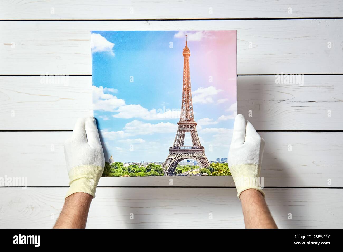 Eiffel tower gallery hi-res stock photography and images - Alamy