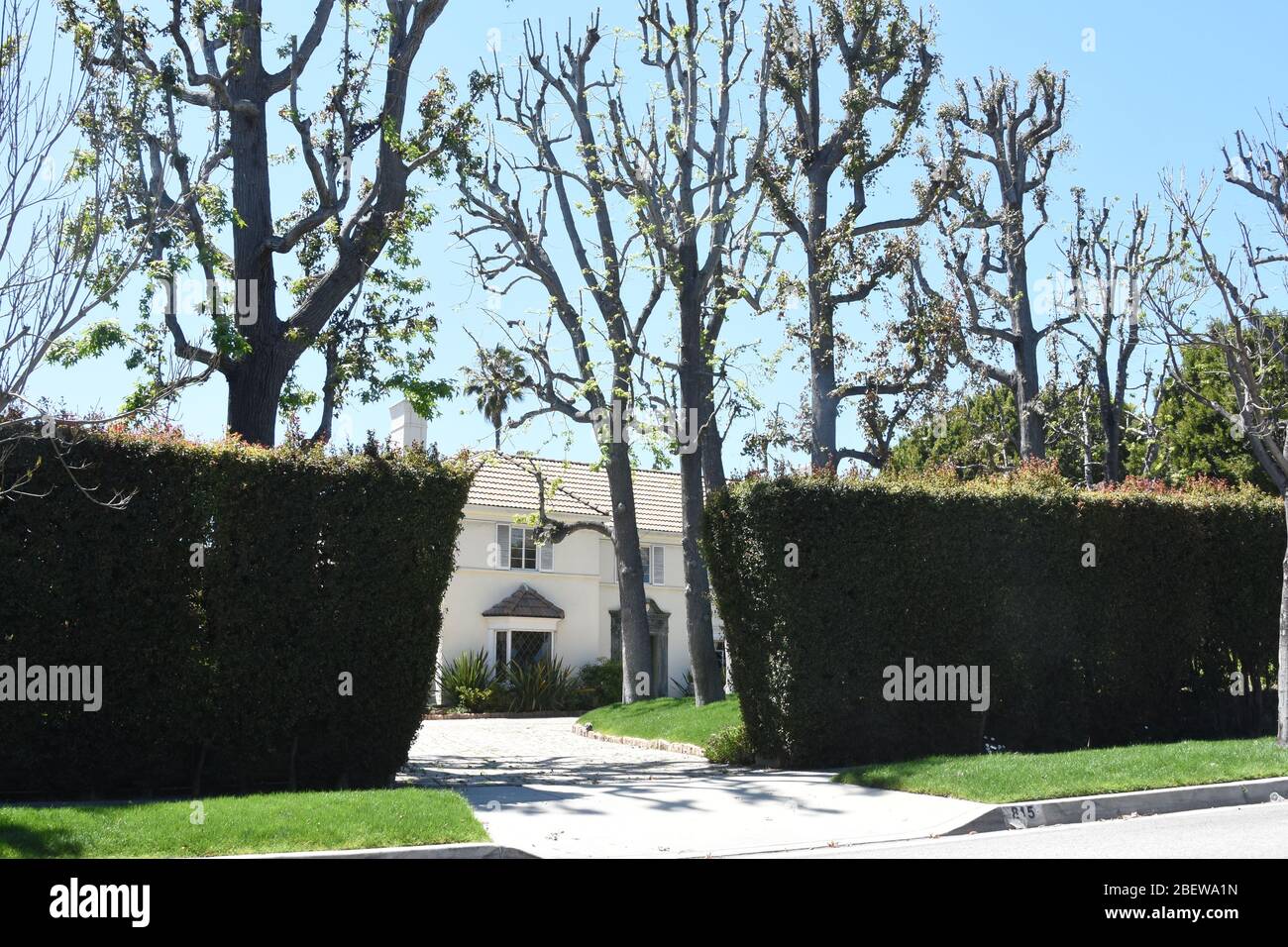 Beverly Hills, California, USA 15th April 2020 A general view of ...