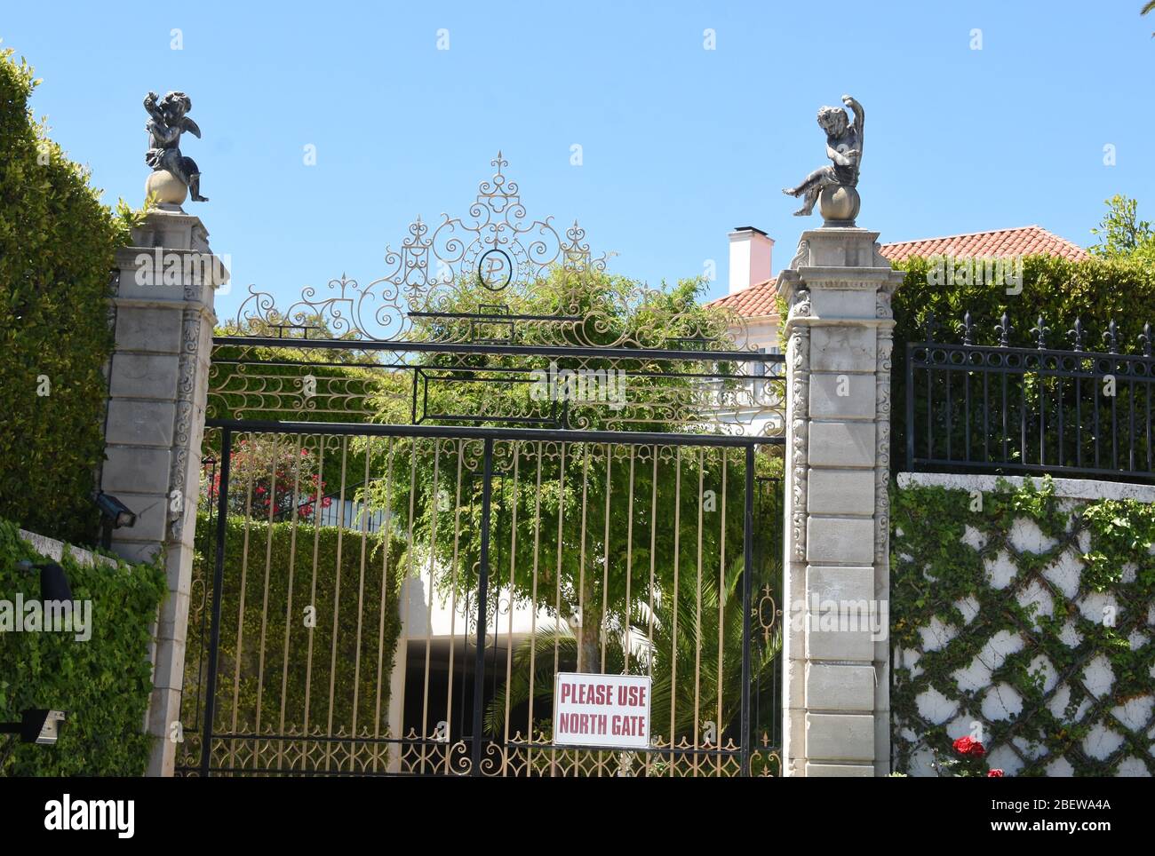 Beverly Hills, California, USA 15th April 2020 A general view of ...