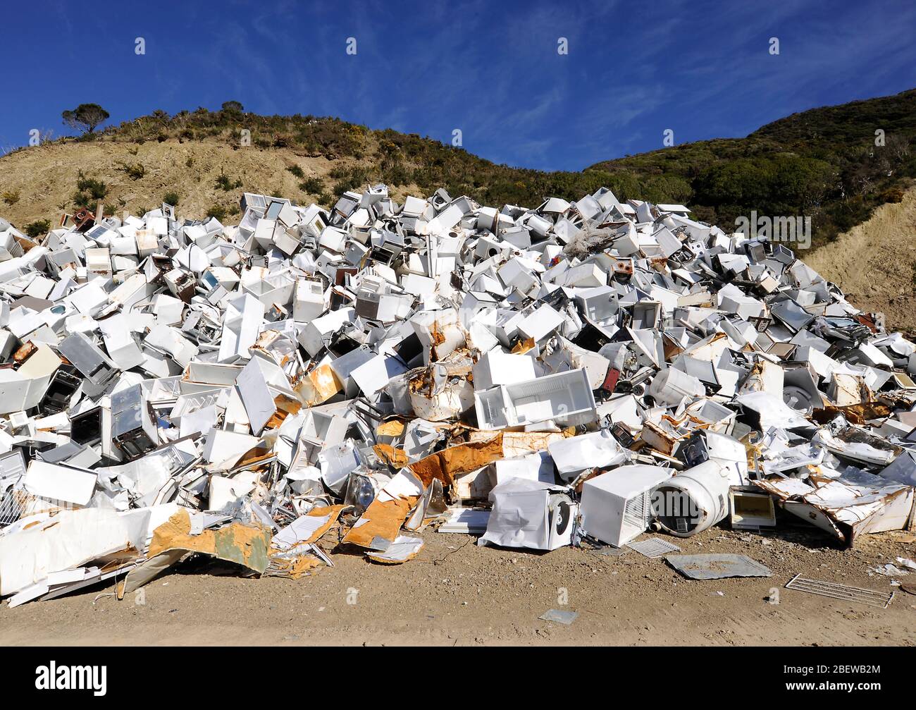 Refrigerator Freezer Recycling High Resolution Stock Photography and ...