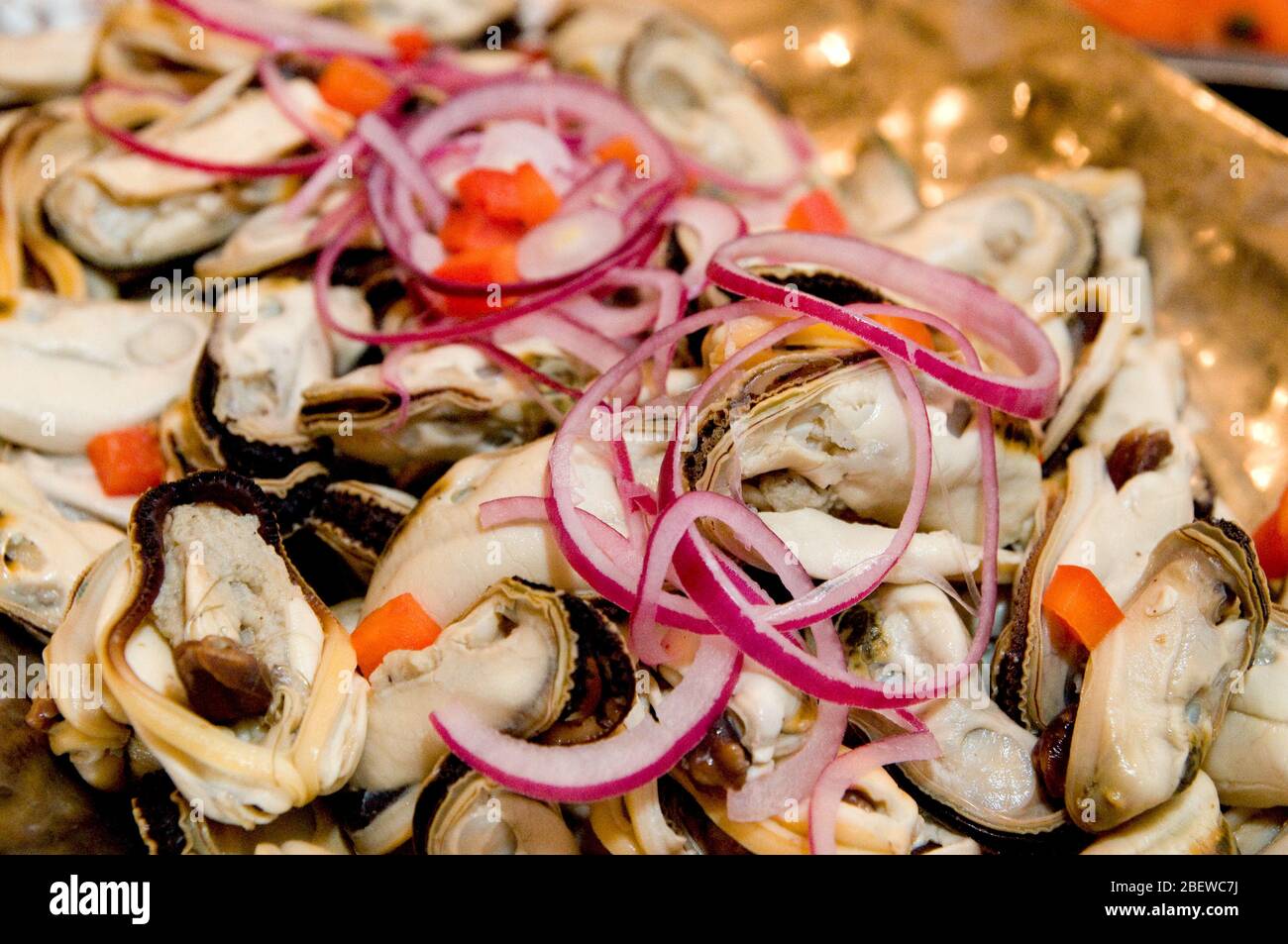 delicious mussels cuisine and dishes Stock Photo - Alamy