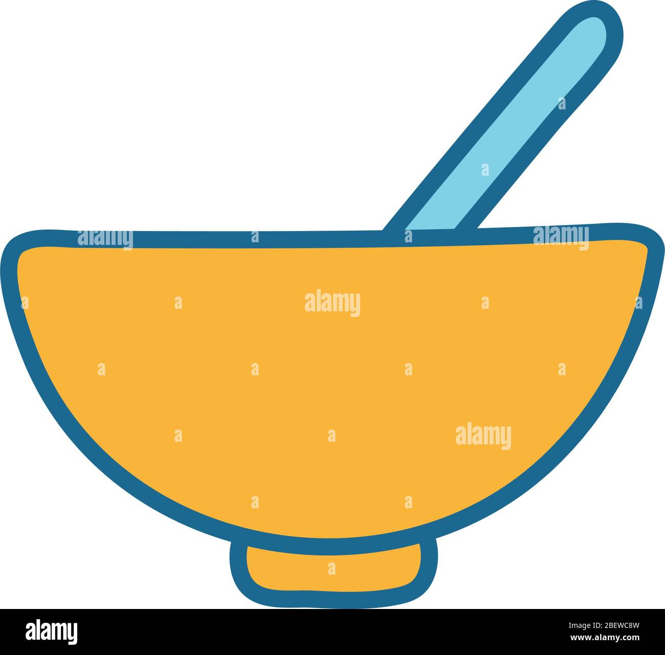 Science bowl line and fill style icon vector design Stock Vector Image ...