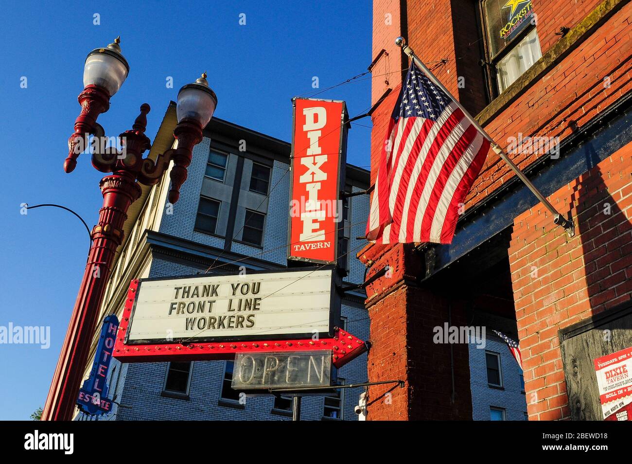 Thank you workers us covid hi-res stock photography and images - Alamy