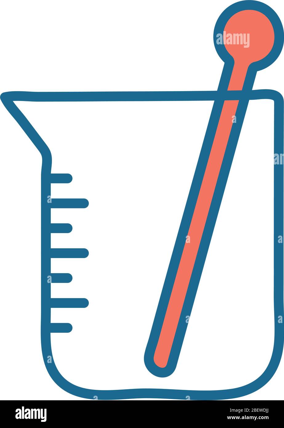 Science jar line and fill style icon vector design Stock Vector Image ...