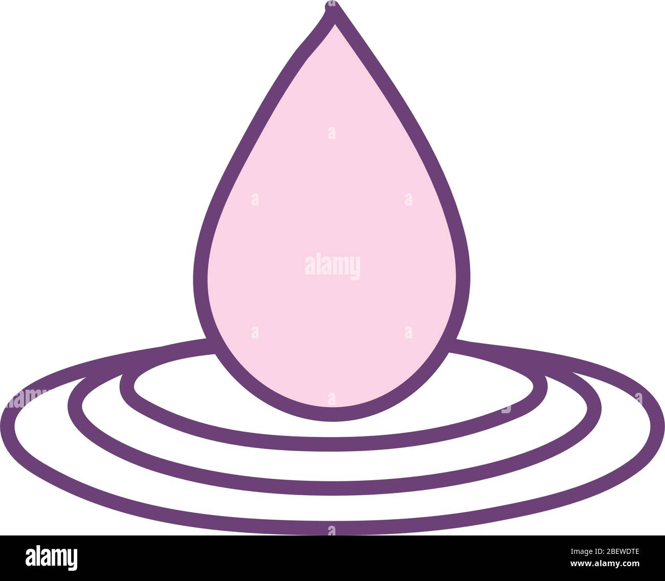 Water drop line style icon vector design Stock Vector Image & Art - Alamy