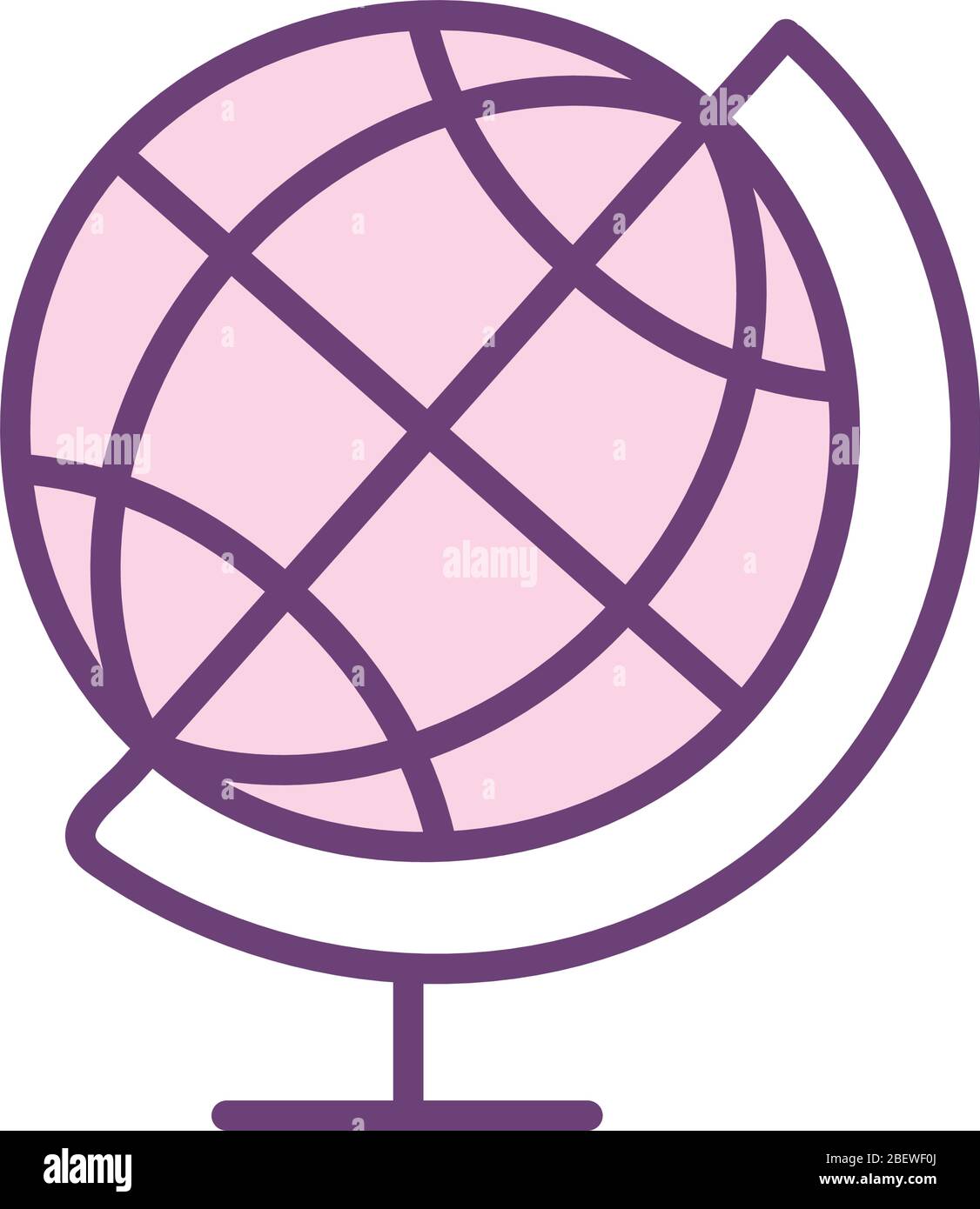 Science global sphere line style icon vector design Stock Vector Image ...