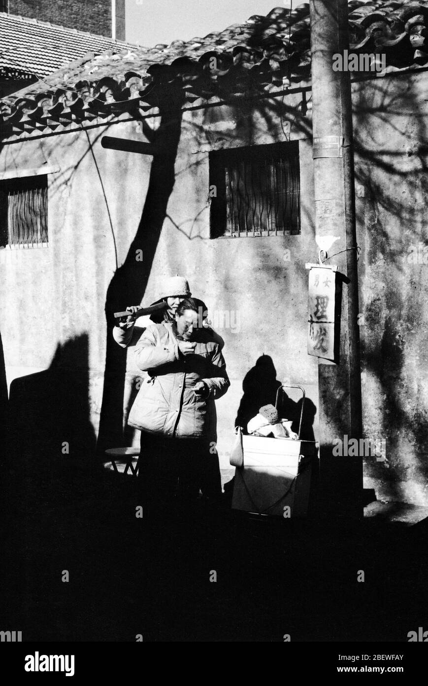 Barber stall hi-res stock photography and images - Alamy