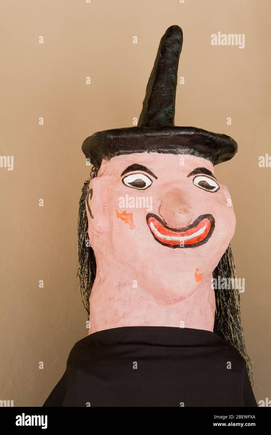 Masquerade costume on Ox-cart festival day in San Jose, Costa Rica ...