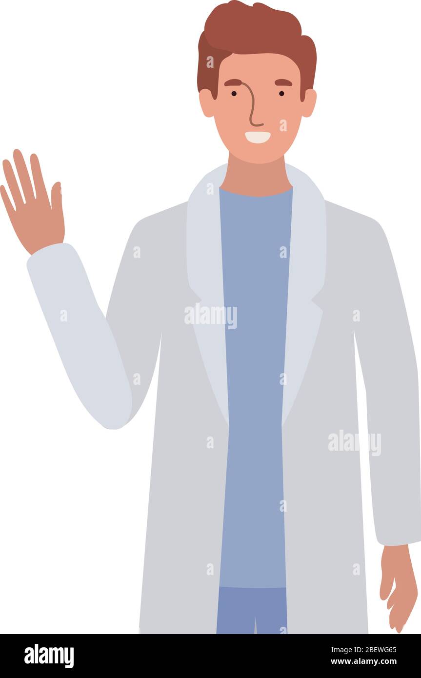 Man doctor with uniform vector design Stock Vector Image & Art - Alamy