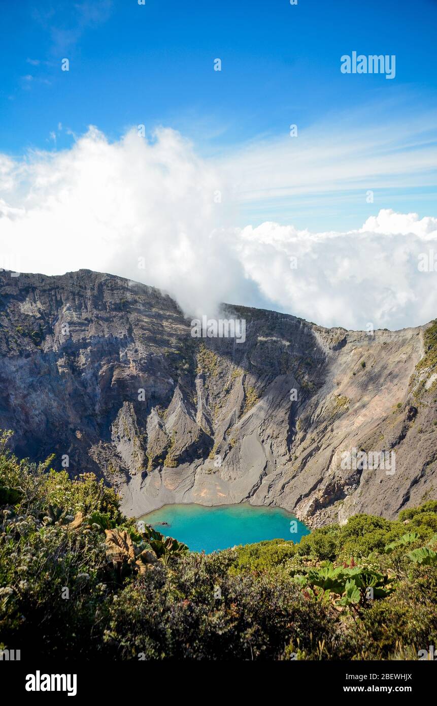 Active crater irazú volcano hi-res stock photography and images - Alamy