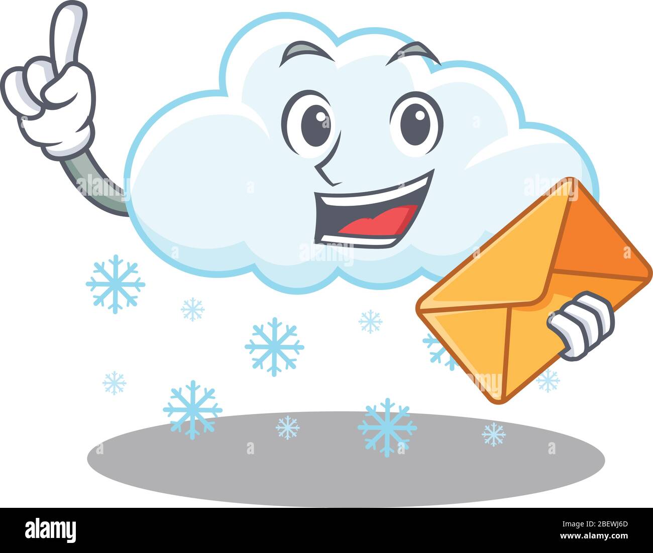 Postman snow cut out hi-res stock photography and images - Alamy