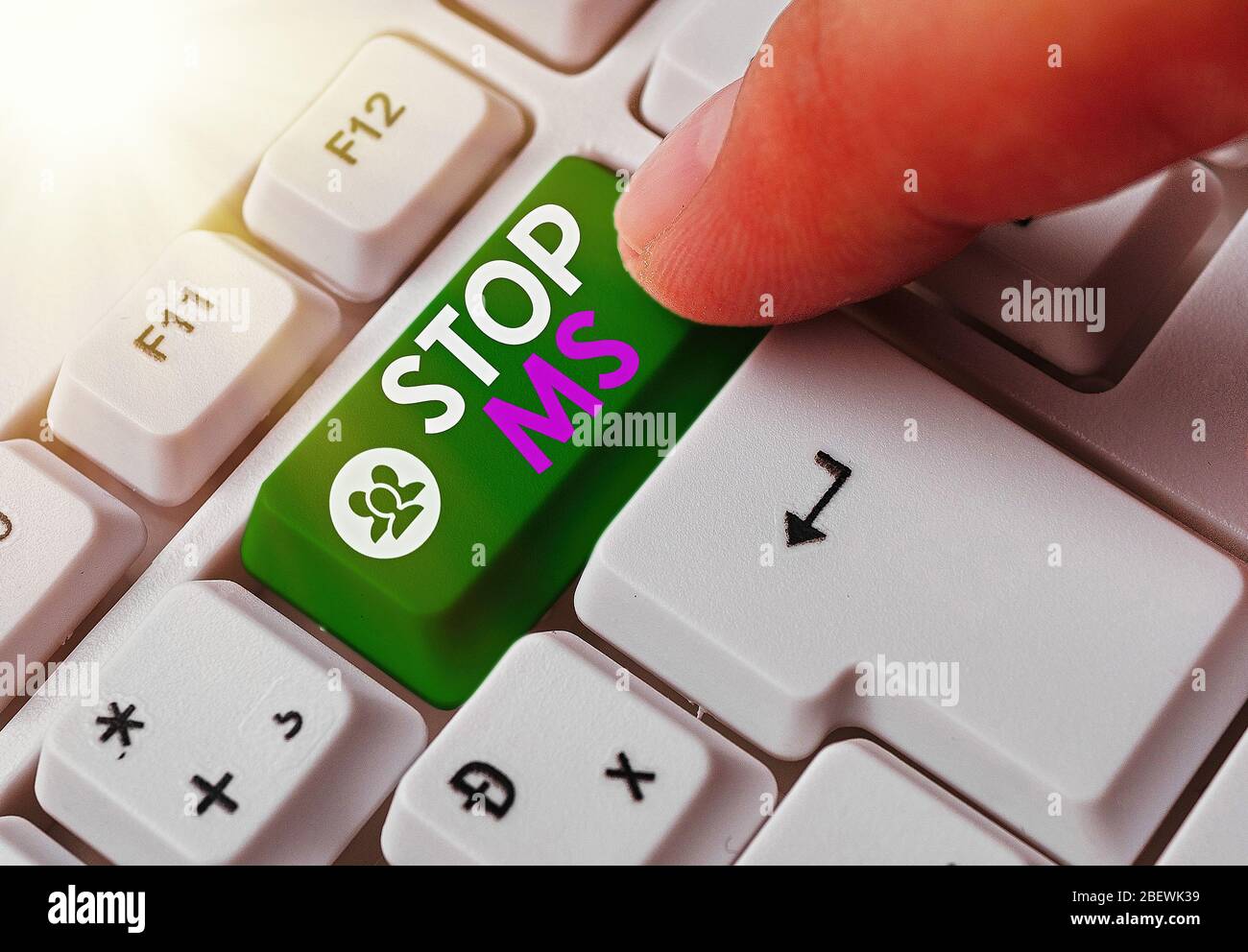 Conceptual hand writing showing Stop Ms. Concept meaning treat the ...