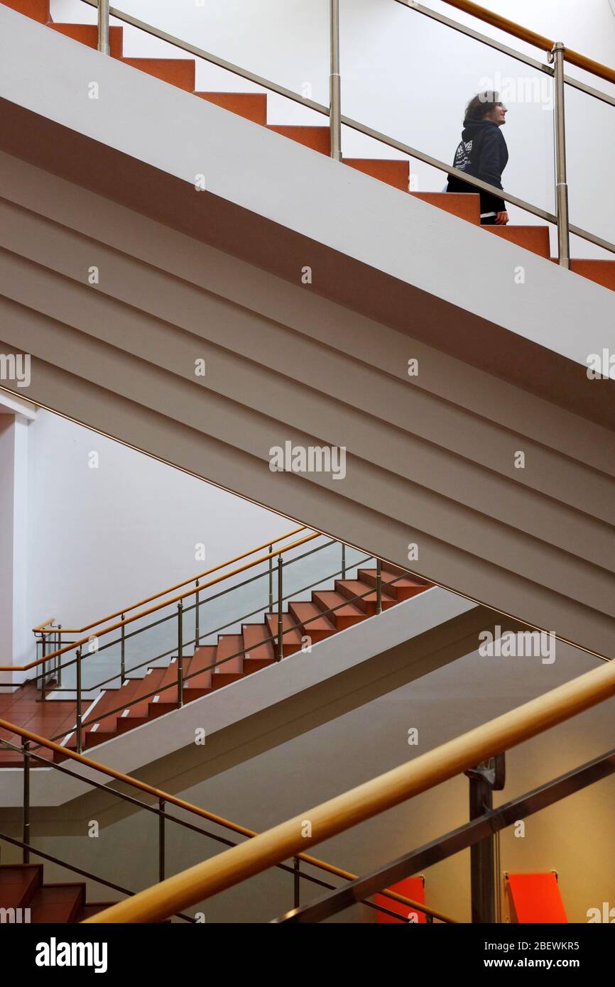German modern art museum interior hi-res stock photography and images ...