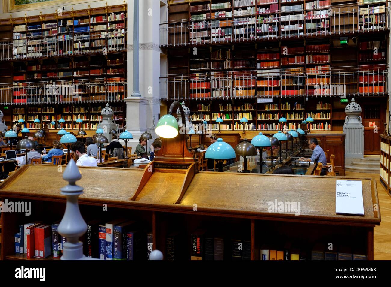 National Library of France, Bibliotheque Nationale de France Richelieu ...