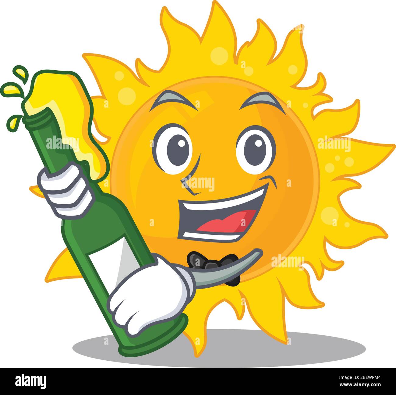 Beer Sun Emoji