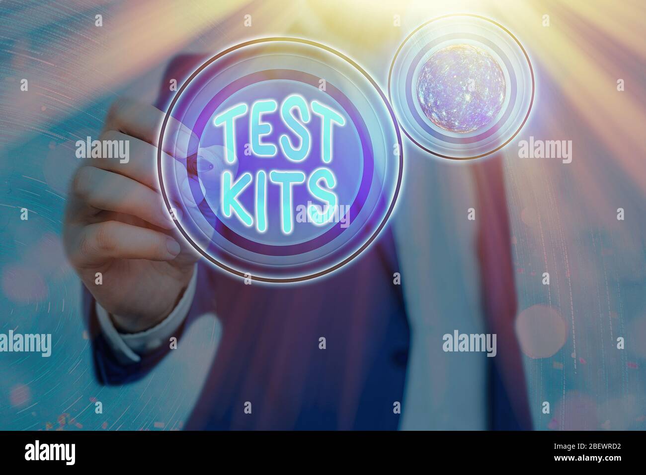 Conceptual hand writing showing Test Kits. Concept meaning tools used ...