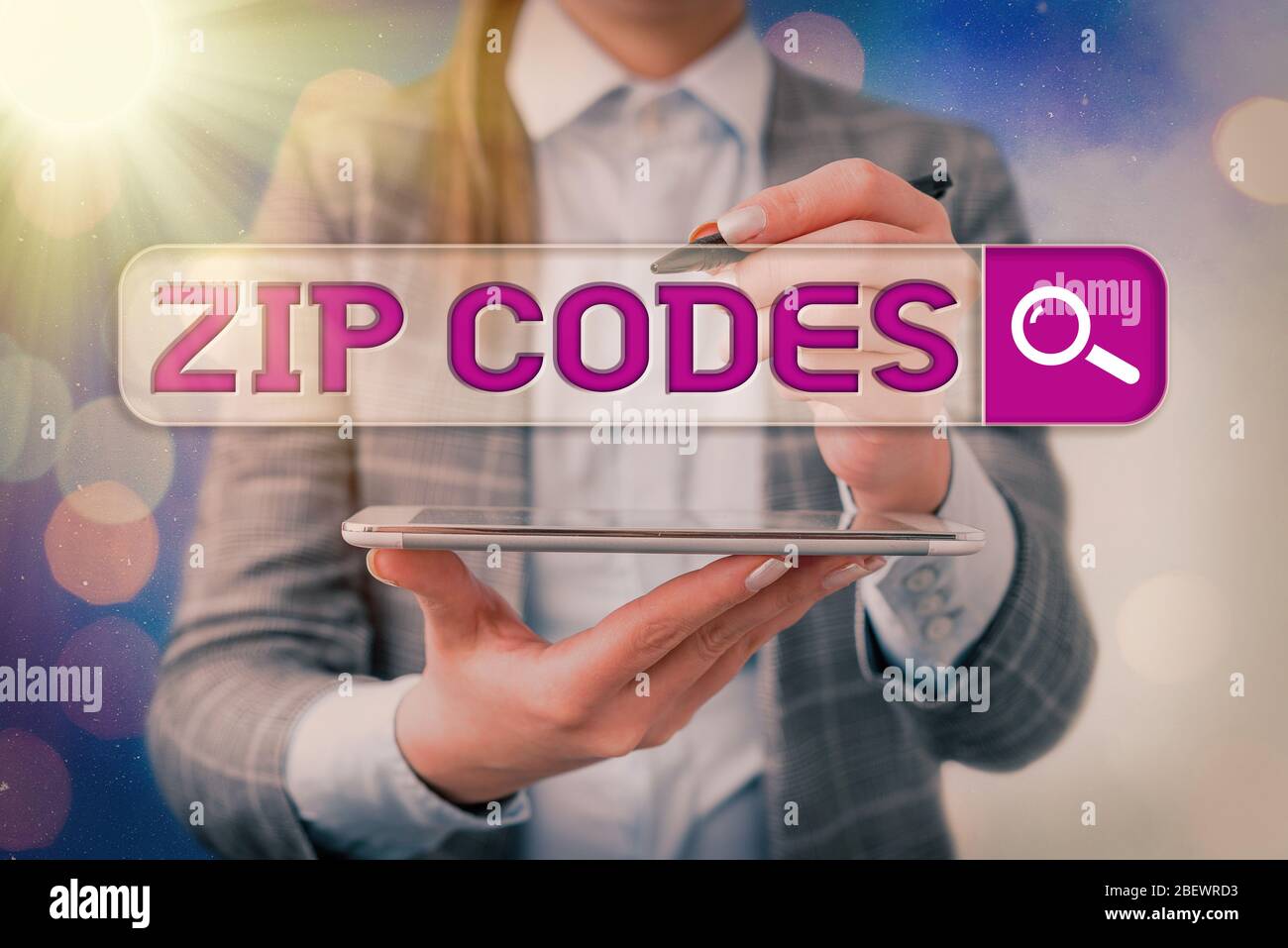 Postcode map hi-res stock photography and images - Alamy