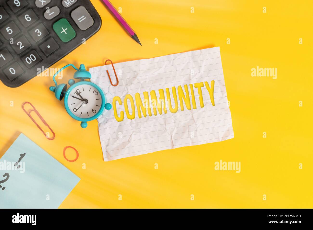 Text sign showing Community. Business photo text group of showing with ...