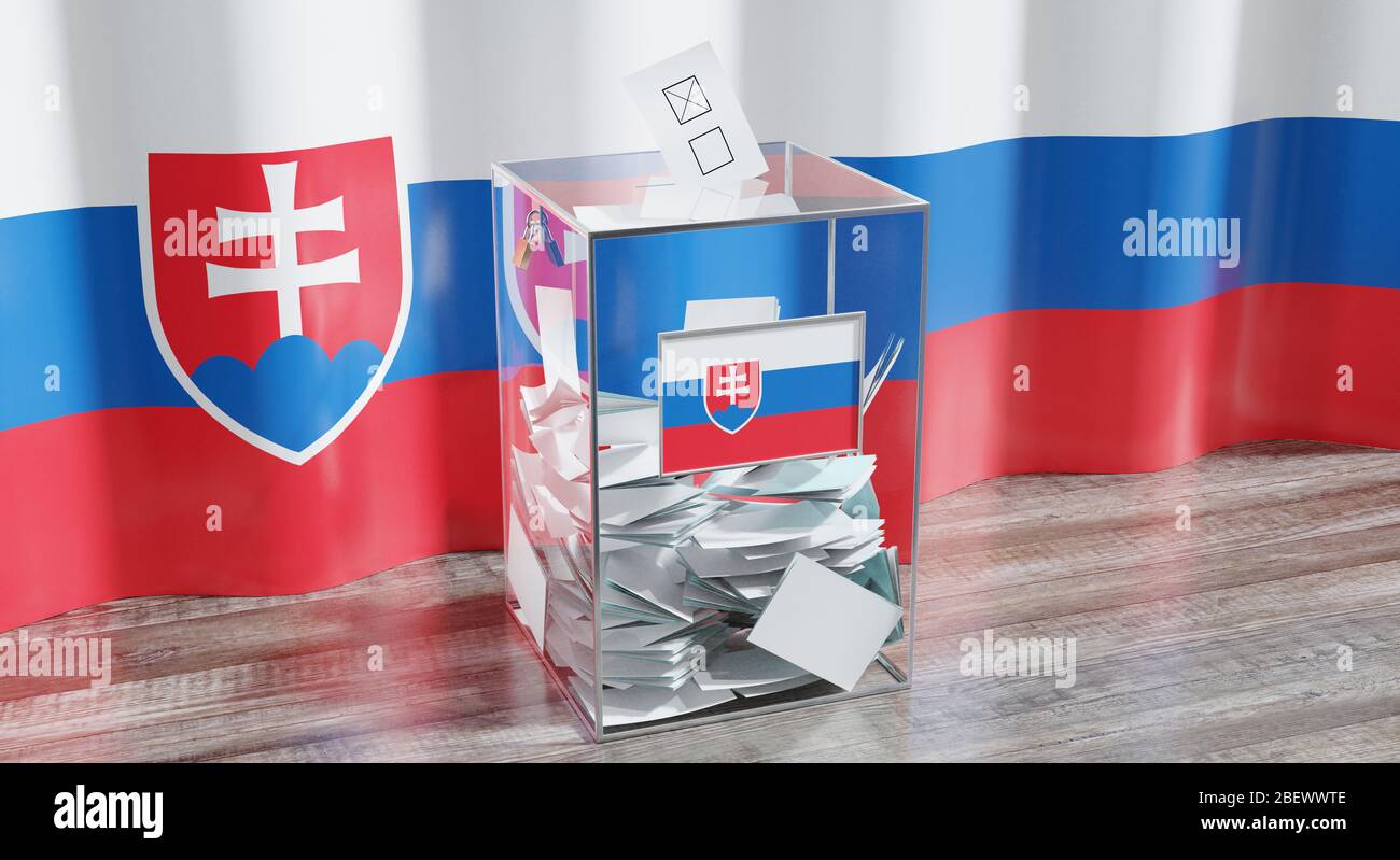 Slovakia parliament flag hi-res stock photography and images - Alamy