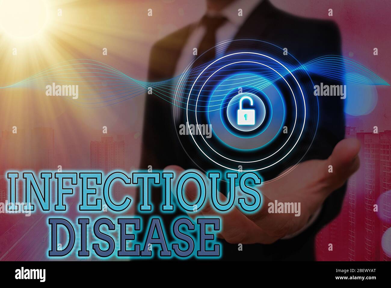 Handwriting text Infectious Disease. Conceptual photo caused by ...