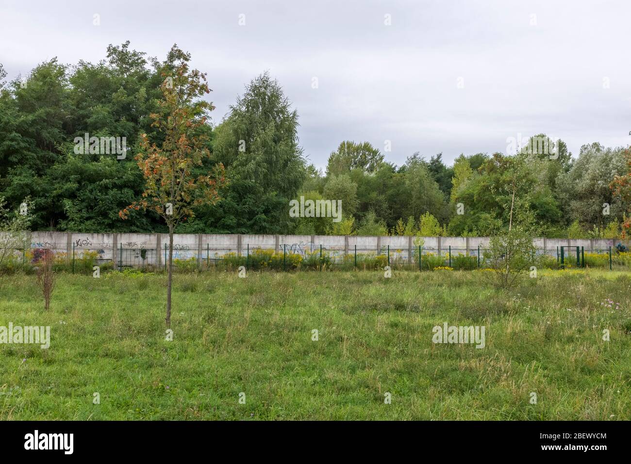The Berlin Wall Trail runs the course of the former Berlin Wall ...
