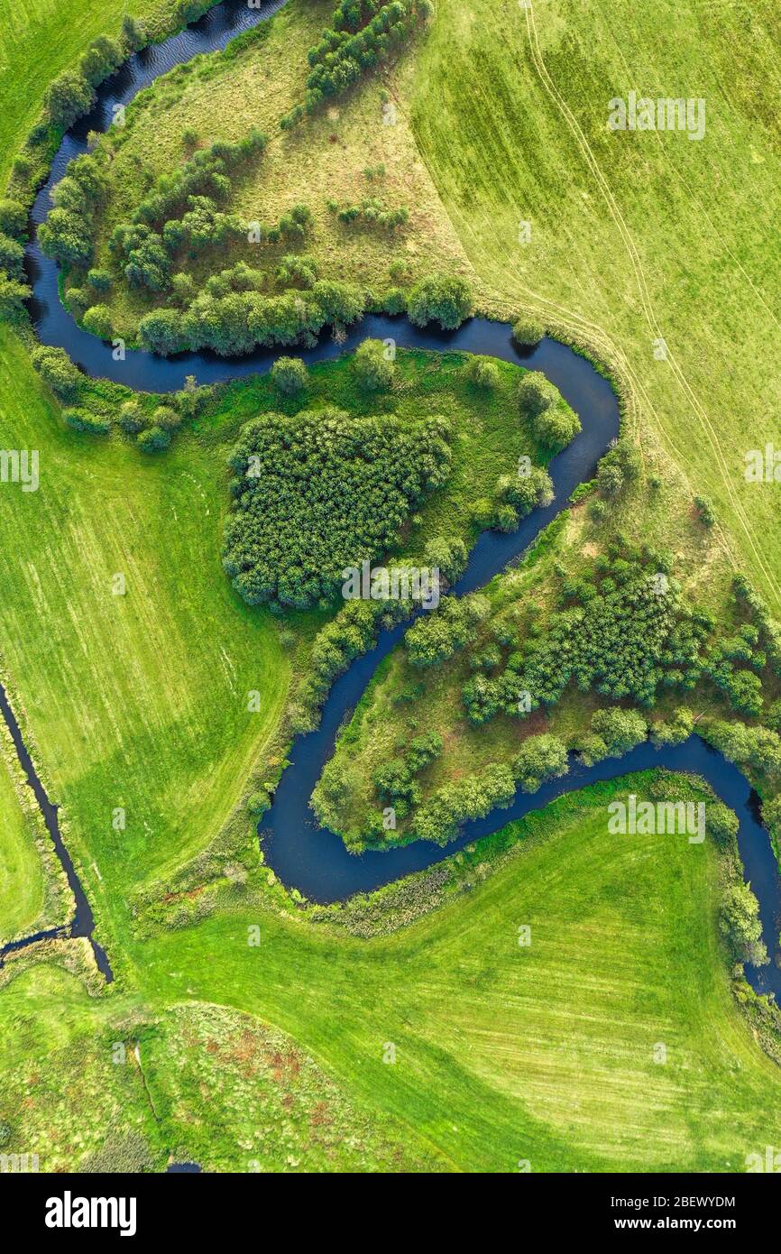 Aerial view of uk farms and agriculture hi-res stock photography and ...