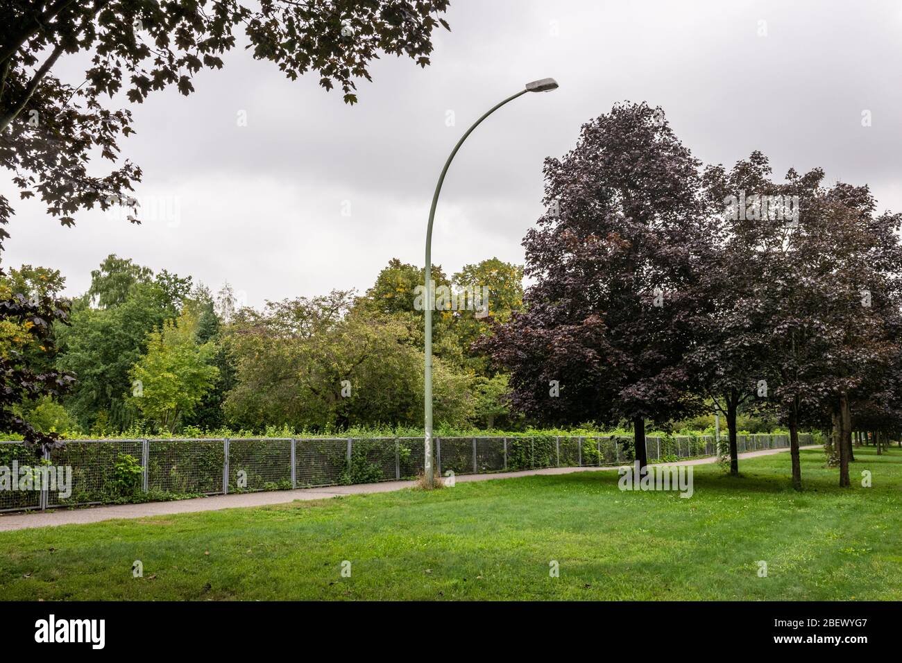 The Berlin Wall Trail runs the course of the former Berlin Wall ...
