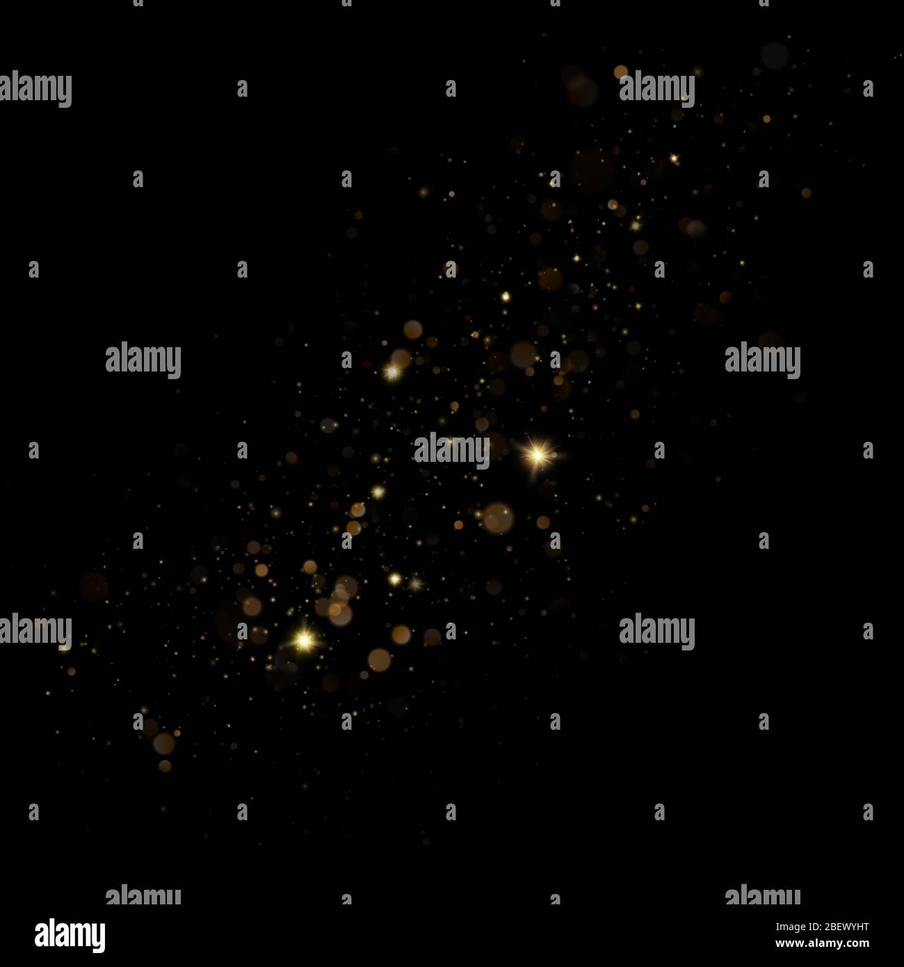 Christmas stardust trail effect. EPS 10 vector file Stock Vector Image ...