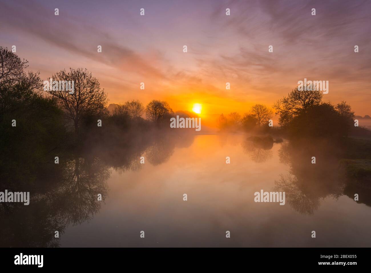 Wimborne minster river stour hi-res stock photography and images - Alamy