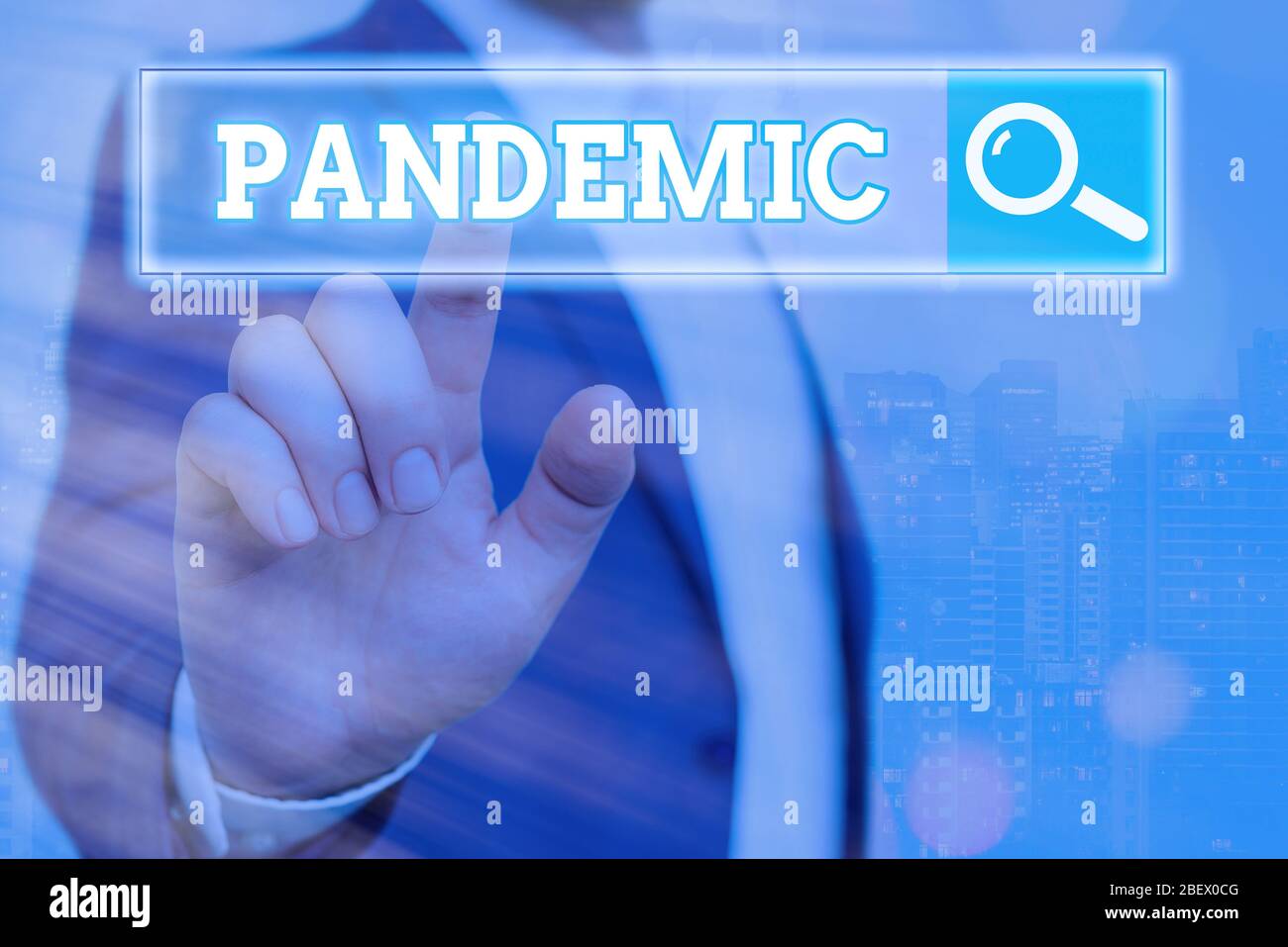Handwriting text writing Pandemic. Conceptual photo occurring over a ...