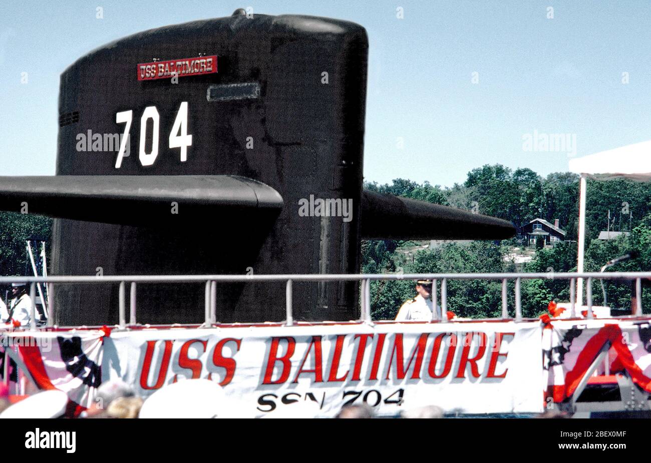 Uss baltimore nuclear powered submarine hi-res stock photography and images - Alamy