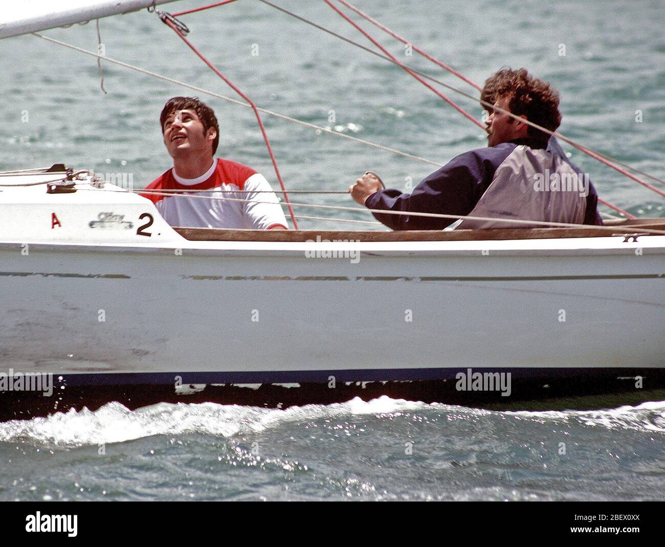 1980s sail boat hi-res stock photography and images - Alamy