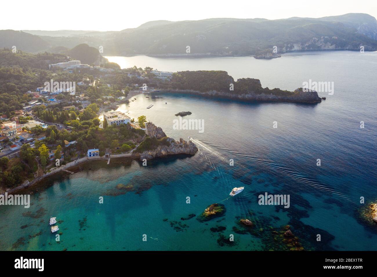 Sea lagoon aerial hi-res stock photography and images - Alamy
