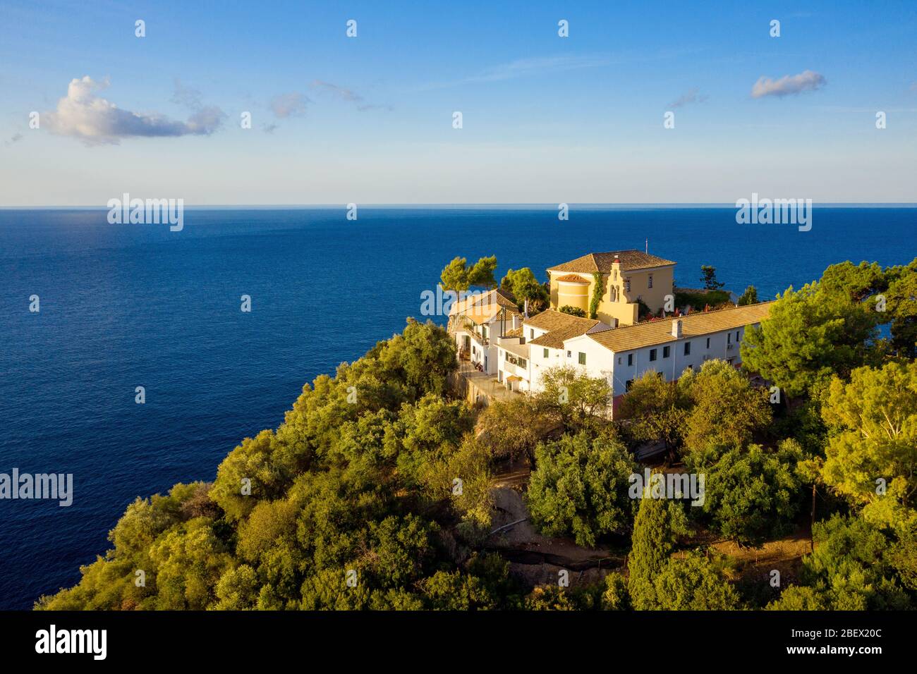 Monastery on corfu hi-res stock photography and images - Alamy