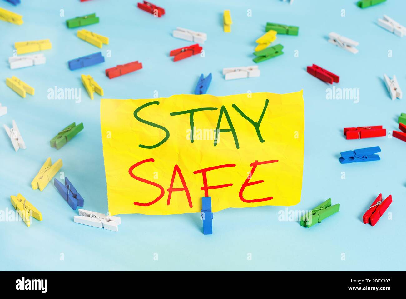 Handwriting text writing Stay Safe. Conceptual photo secure from threat ...