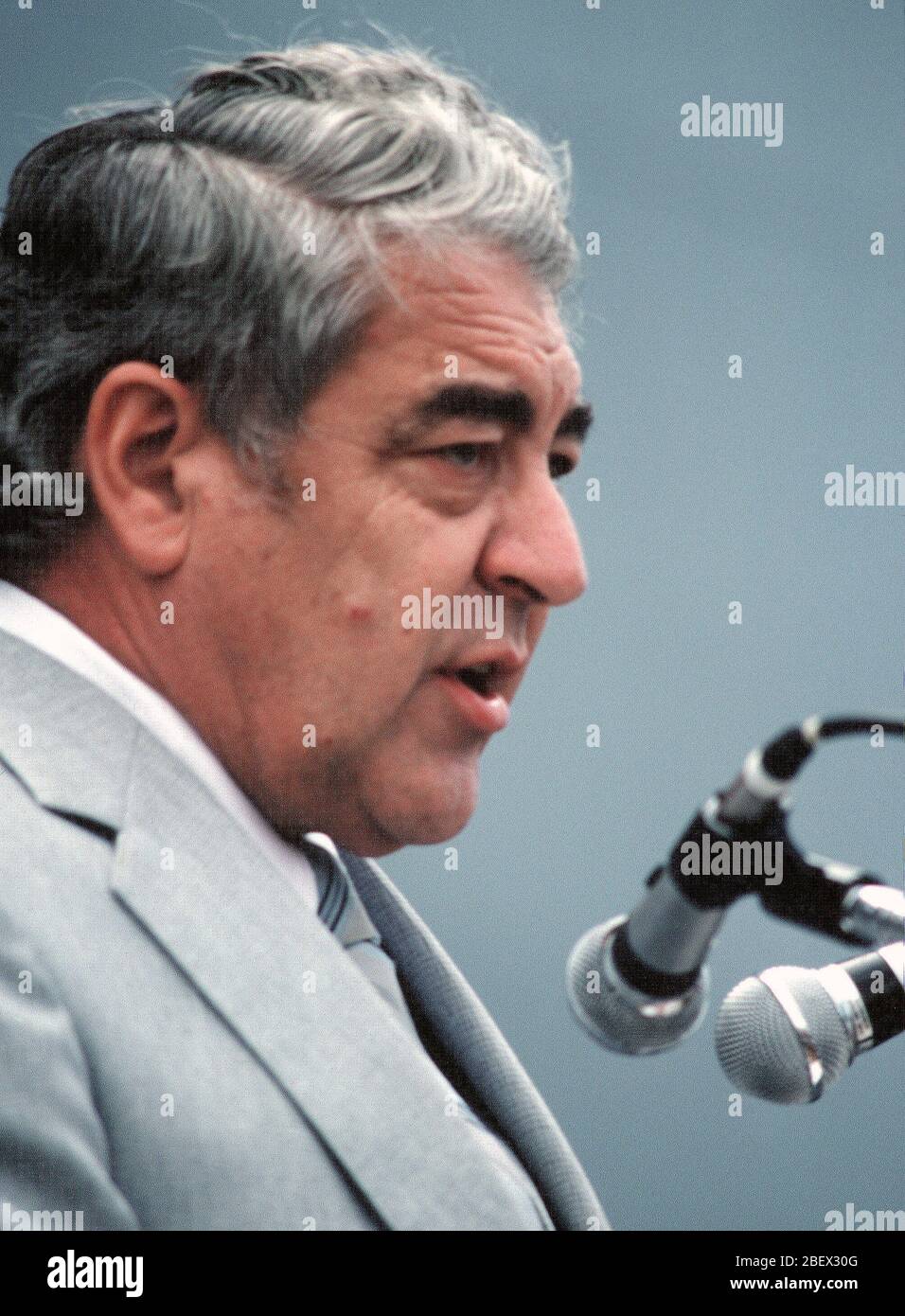 1982 - Larry French, president of National Steel and Shipbuilding Co ...