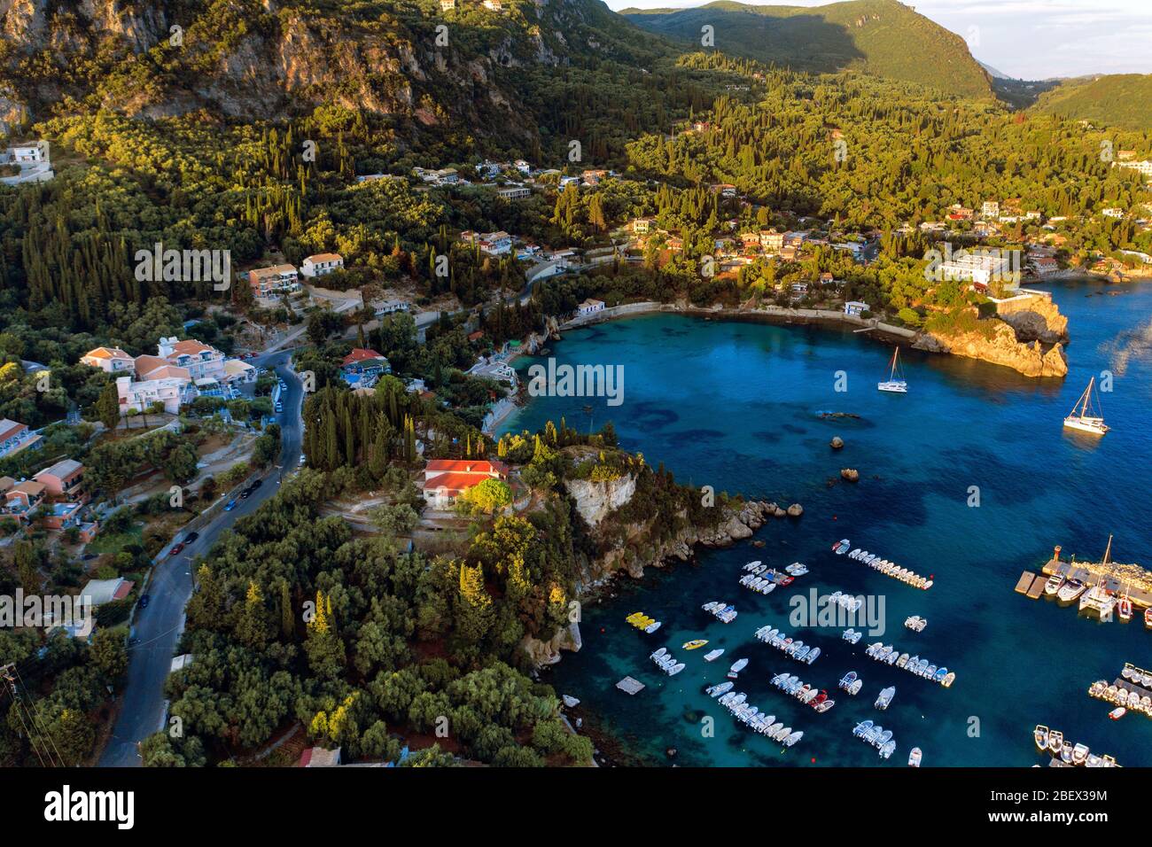 Corfu landscape hi-res stock photography and images - Alamy